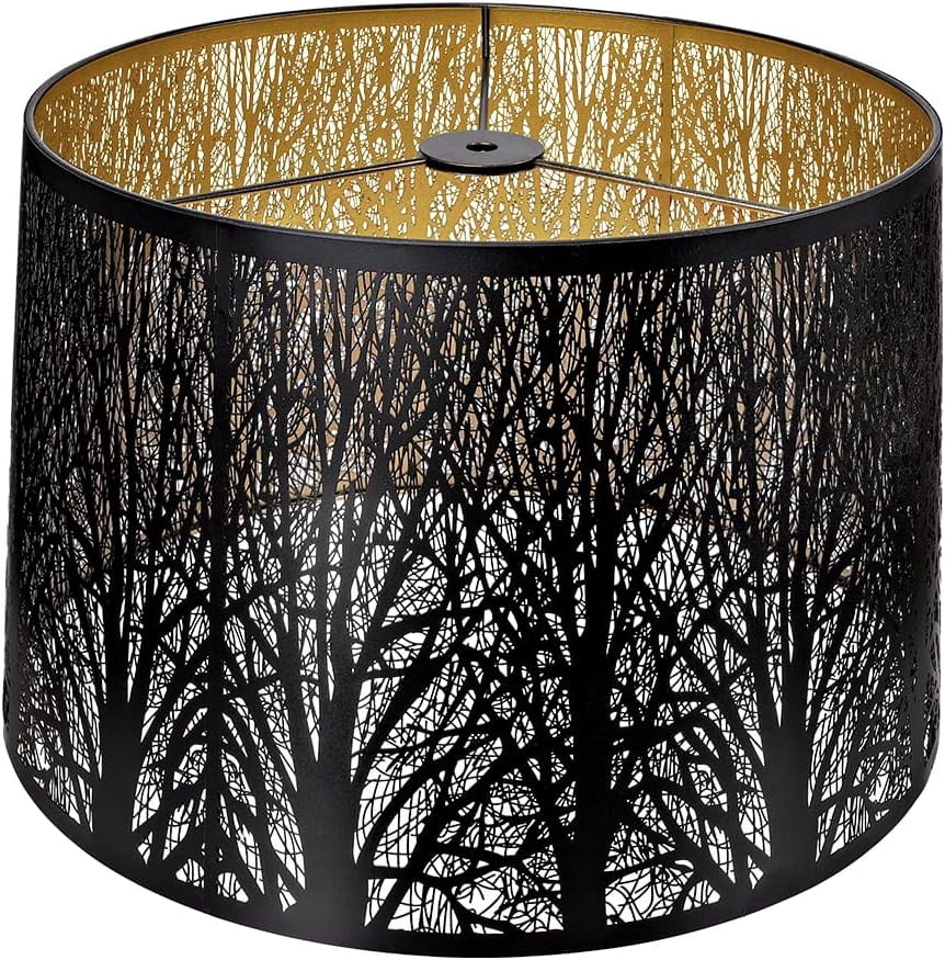 Metal Etching Process Large Lamp Shades, Alucset Drum Big Lampshades ...