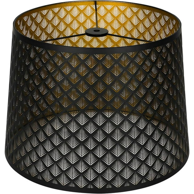 SWAIFDEE Large Metal Etching Lamp Shades, Arrow Design for Table and ...