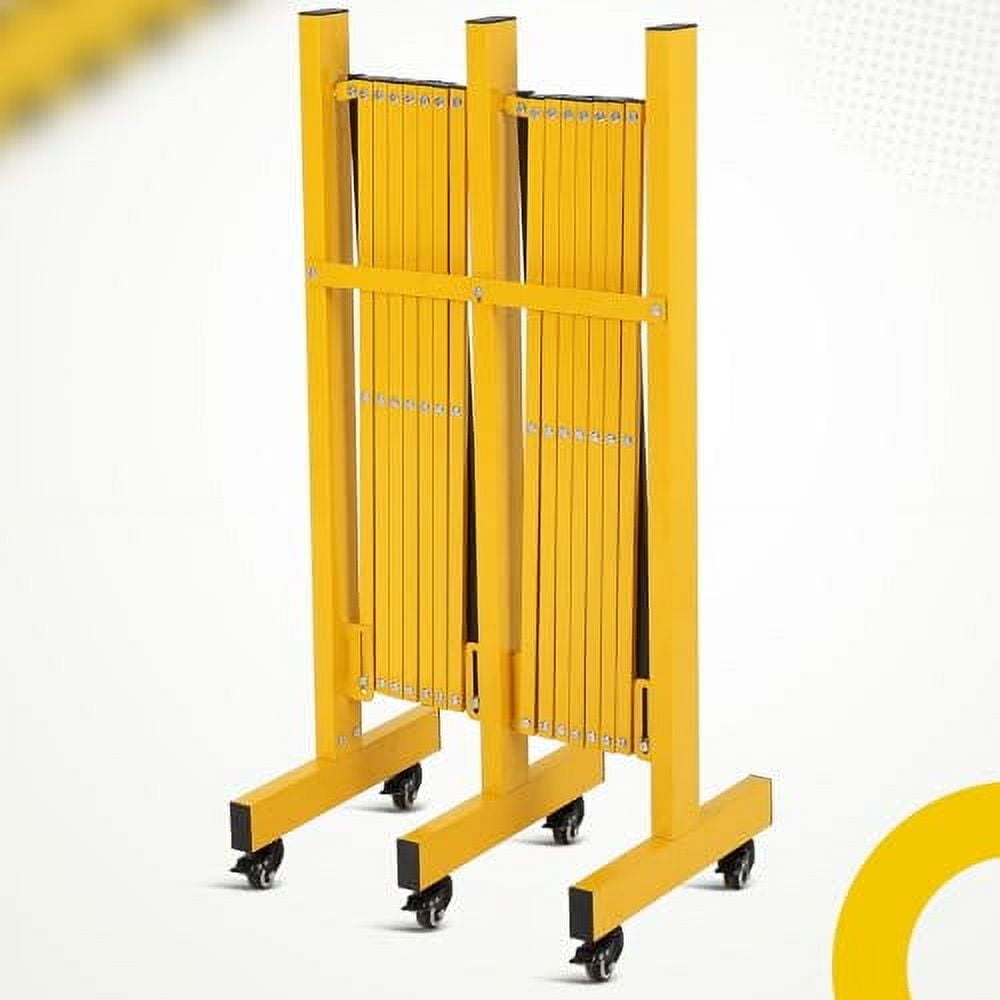 Metal Expandable Gate Outdoor, 16FT Folding Safety Barrier Gate ...
