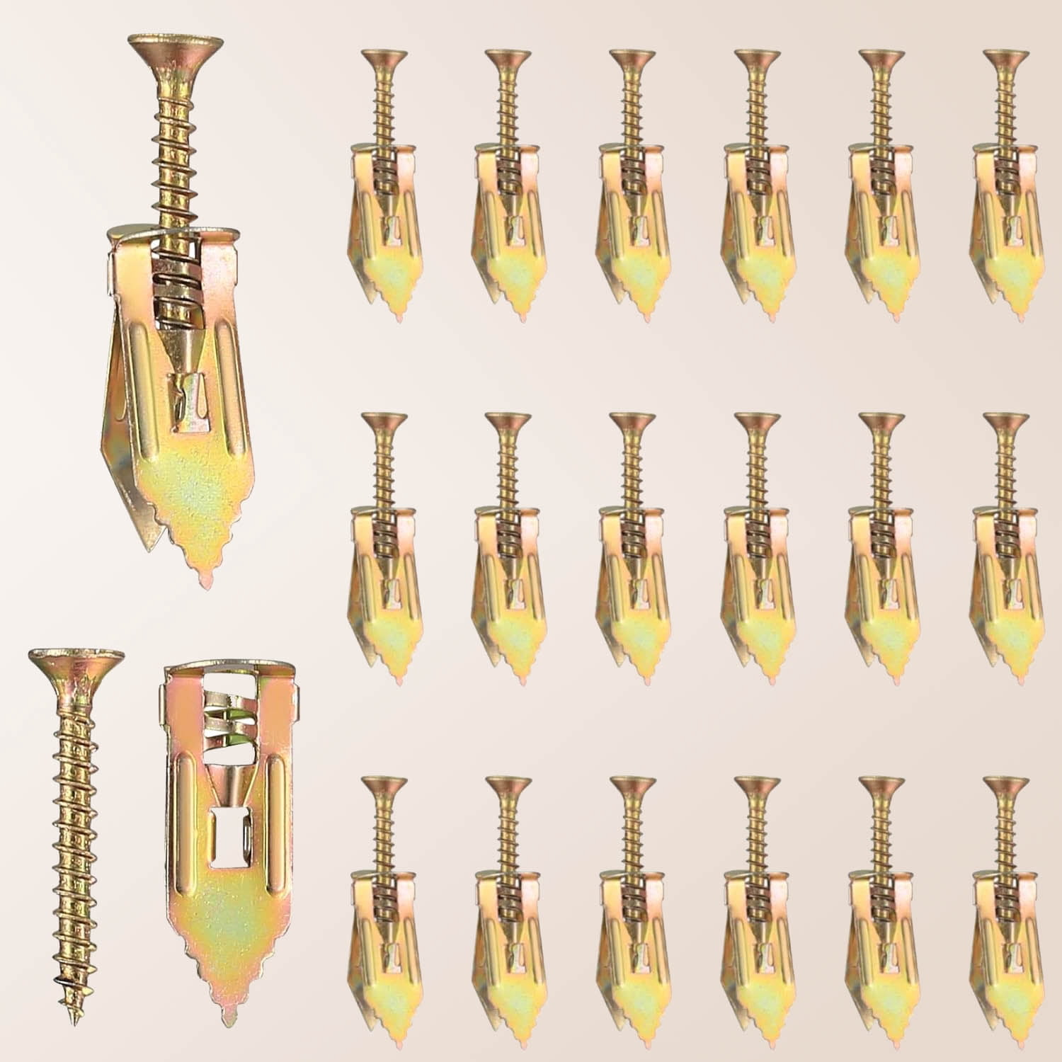 Metal Expansion Anchors for Drywall, Anti Loosening Wall Anchor Bolt ...