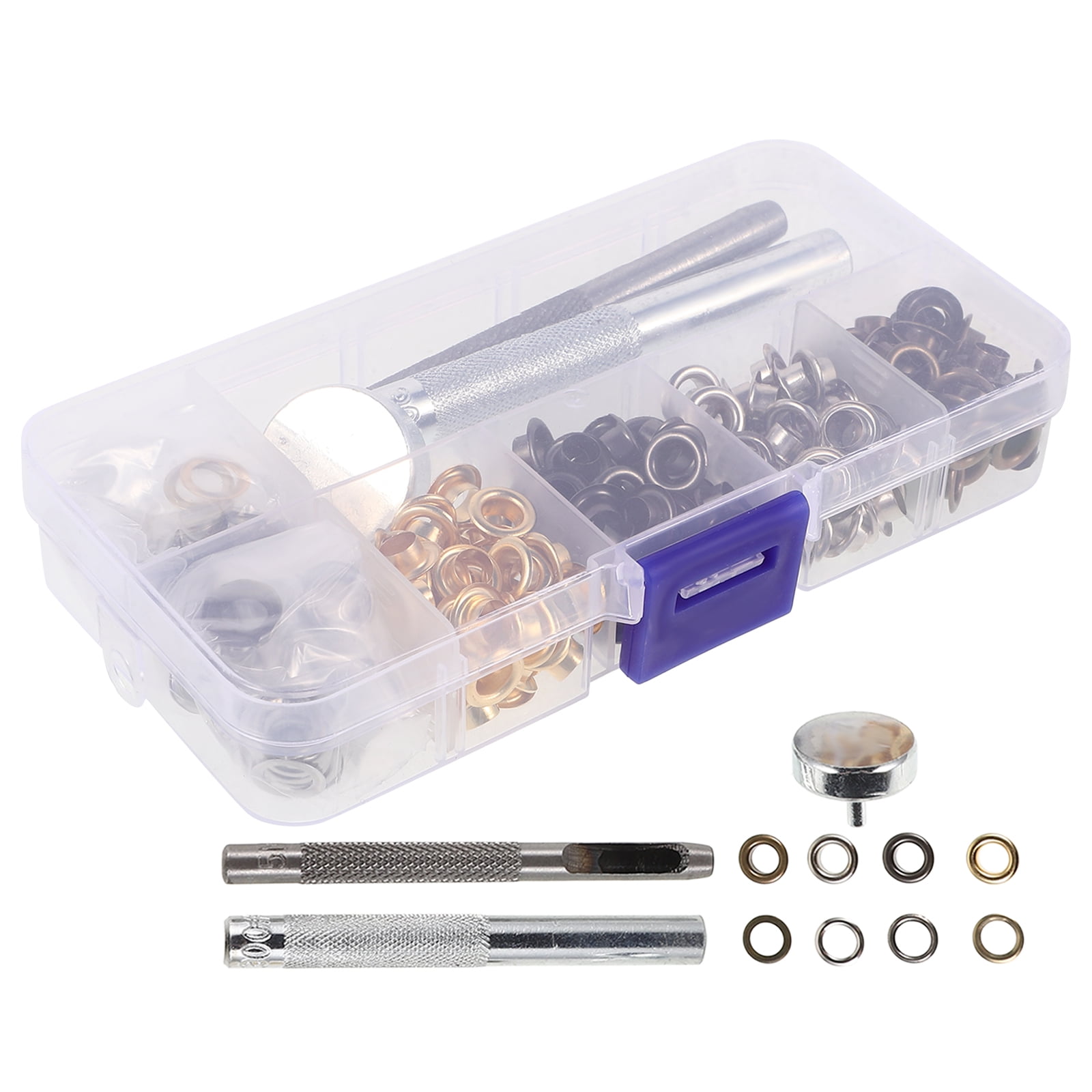 Metal Eyelet Button Shoe Laces Leather Eyelets Grommets for Fabric ...