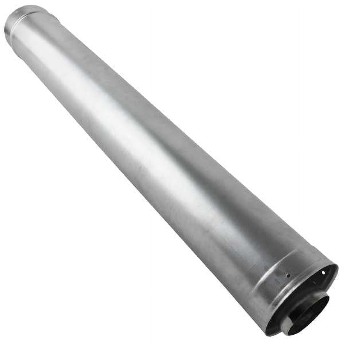 Metal Fab Waterheater Vent Pipe,24In L,3In Dia. RTG20151GC - Walmart.com