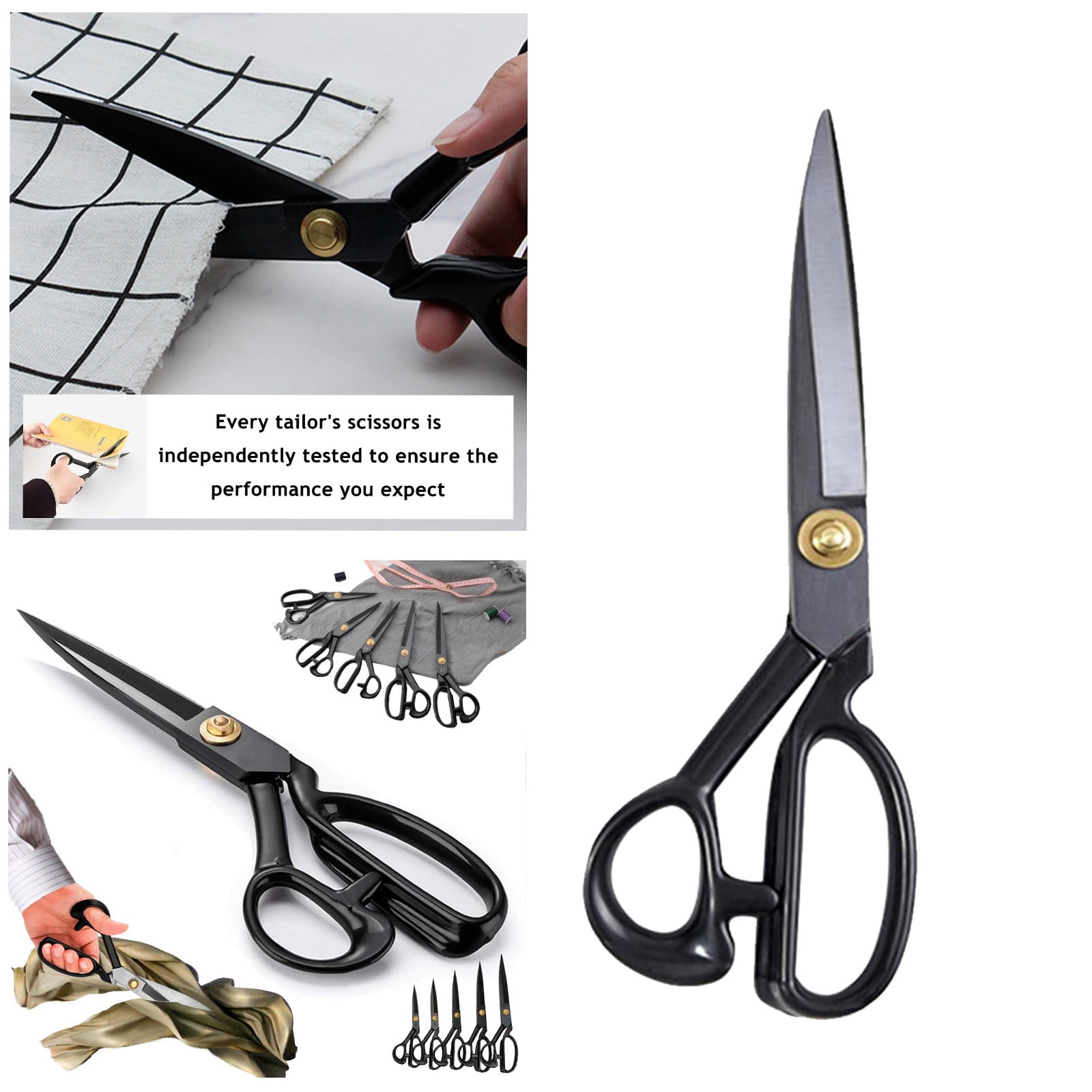 Metal Fabric Scissors Tailor Scissors Fabric Scissors Tailor Sewing ...