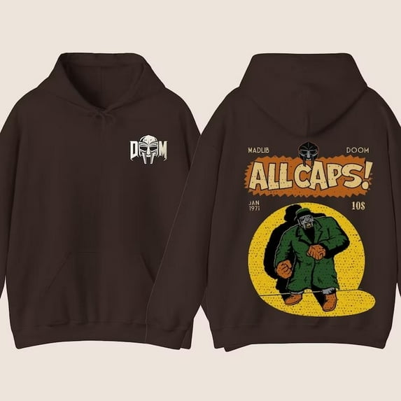 Metal Face Hoodie, MadVillain Hoodie, Retro Style Unisex T-shirt, Y2K ...