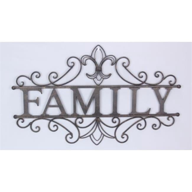 Metal Family Welcome Sign - Walmart.com