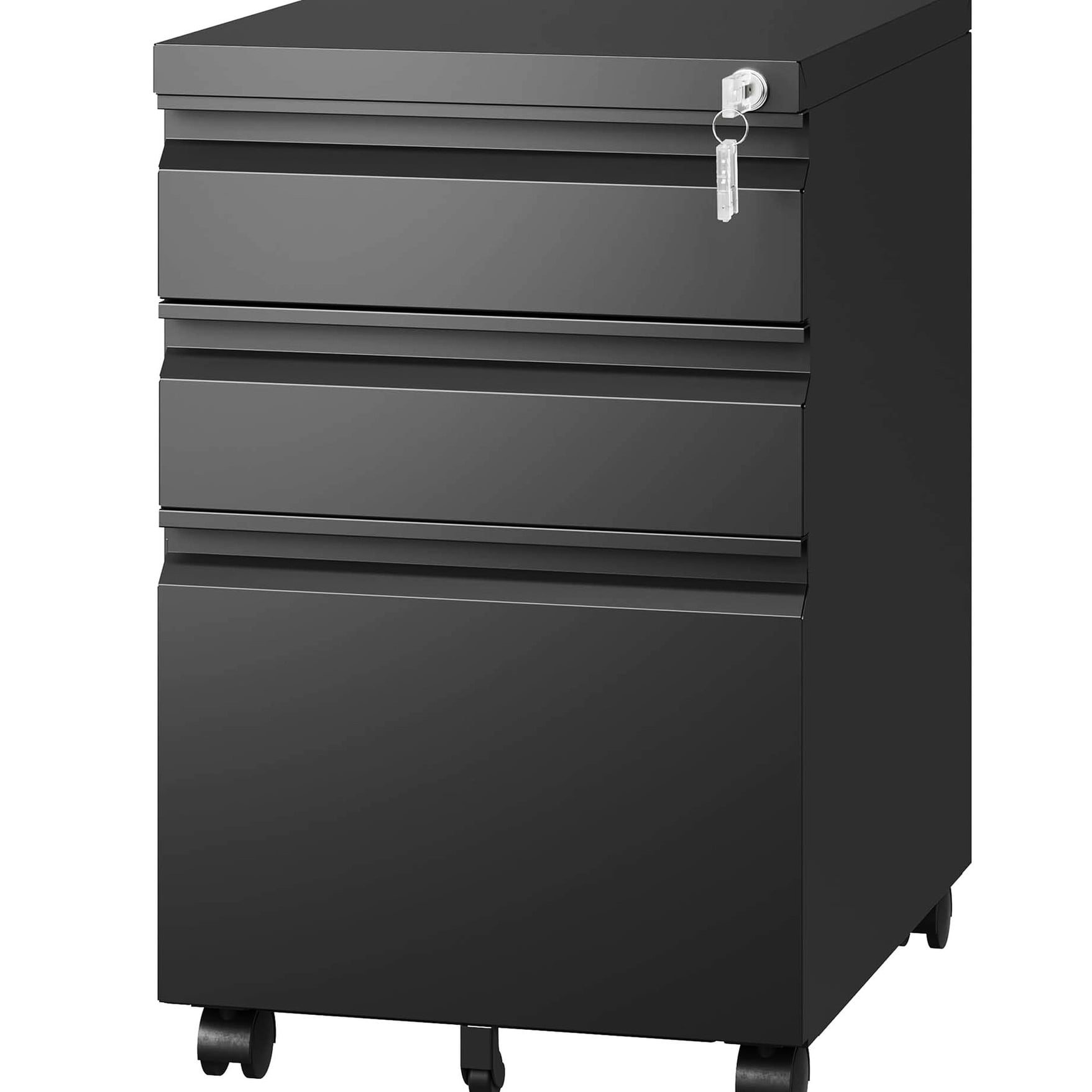 Metal File Cabinet with 3 Drawers / Office Organization Solution ...