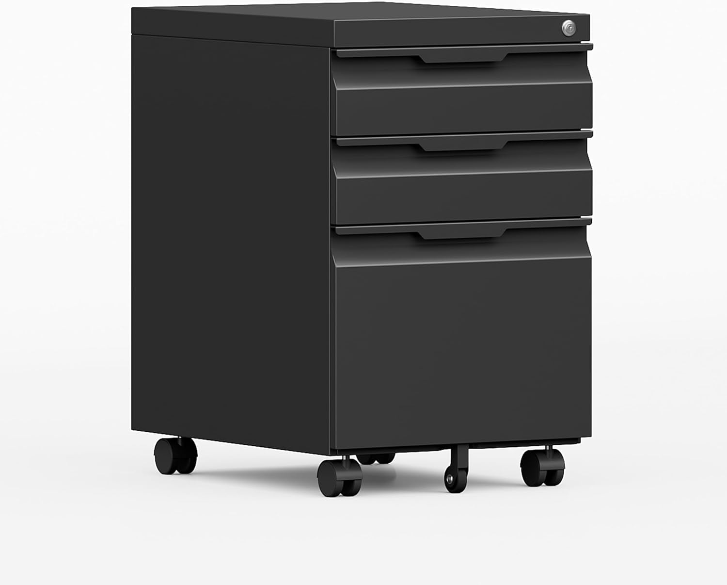Metal Filing Cabinet With Lock, Vertical 2 Drawer Cabinet for Home ...