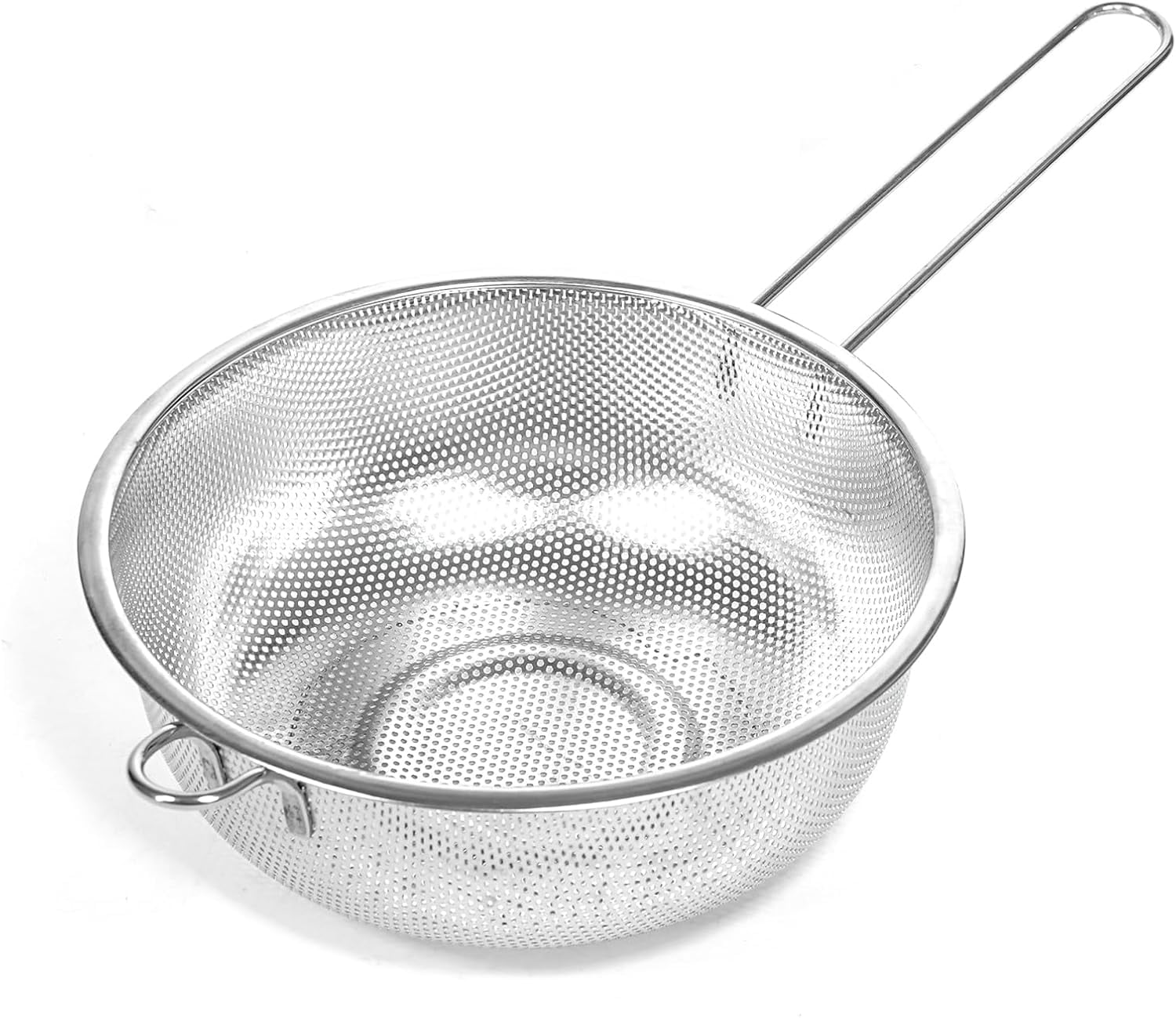 Metal Fine Mesh Strainer and Colander for Kitchen with Handle ...