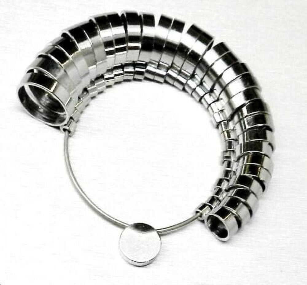Walmart Metal Finger Gauge Set, Ring Sizer Wide Band 1-15, Jewelry ...