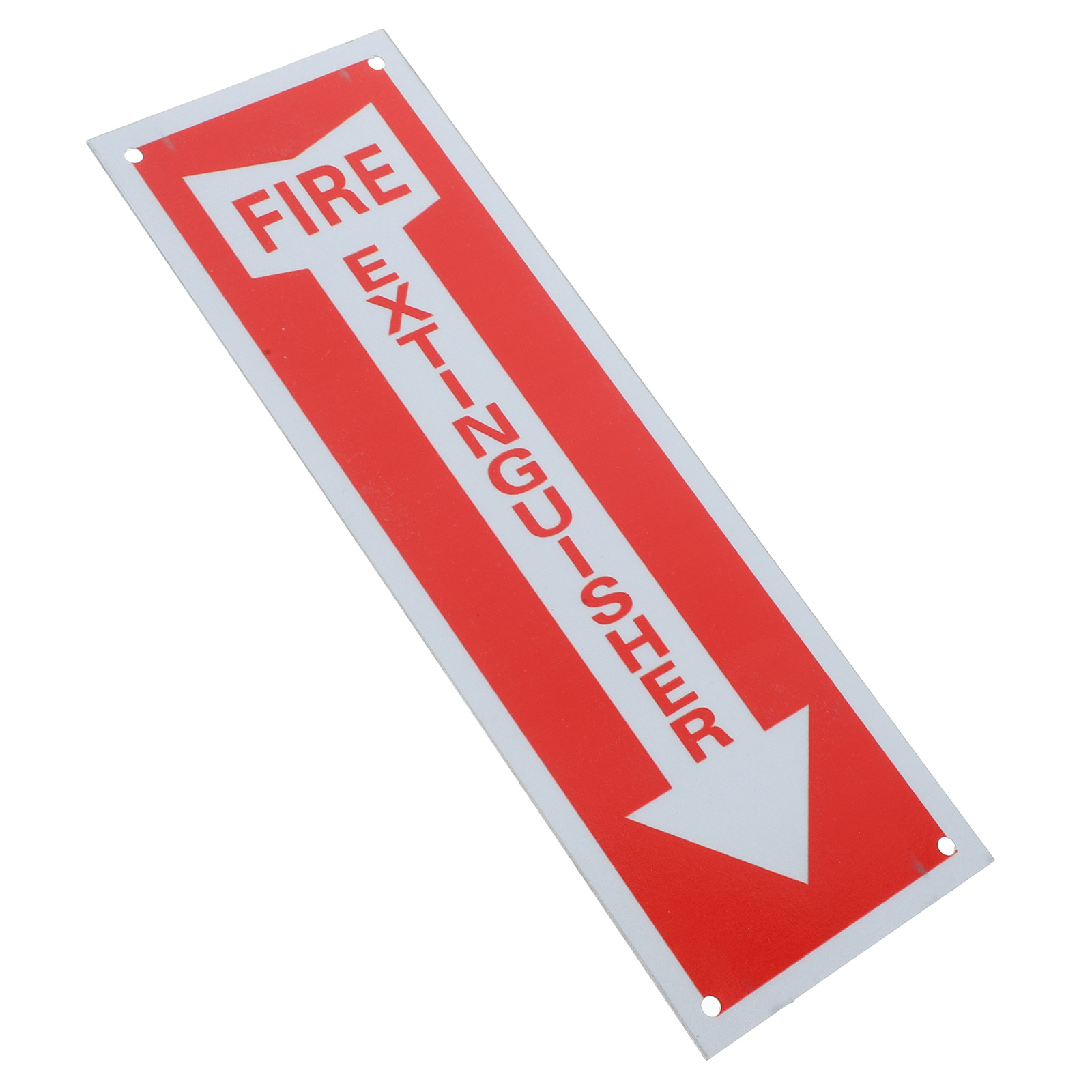 Hytrove Commercial Fire Extinguisher Sign Red for Business 8Pcs 11.79X3 ...