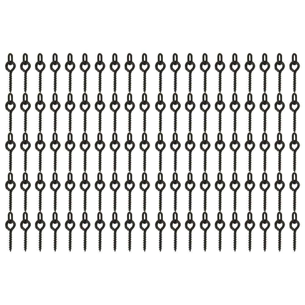 Metal Fishing Bait Screws 15Mm 2 Style Black Boilie Screw Rig Terminal ...