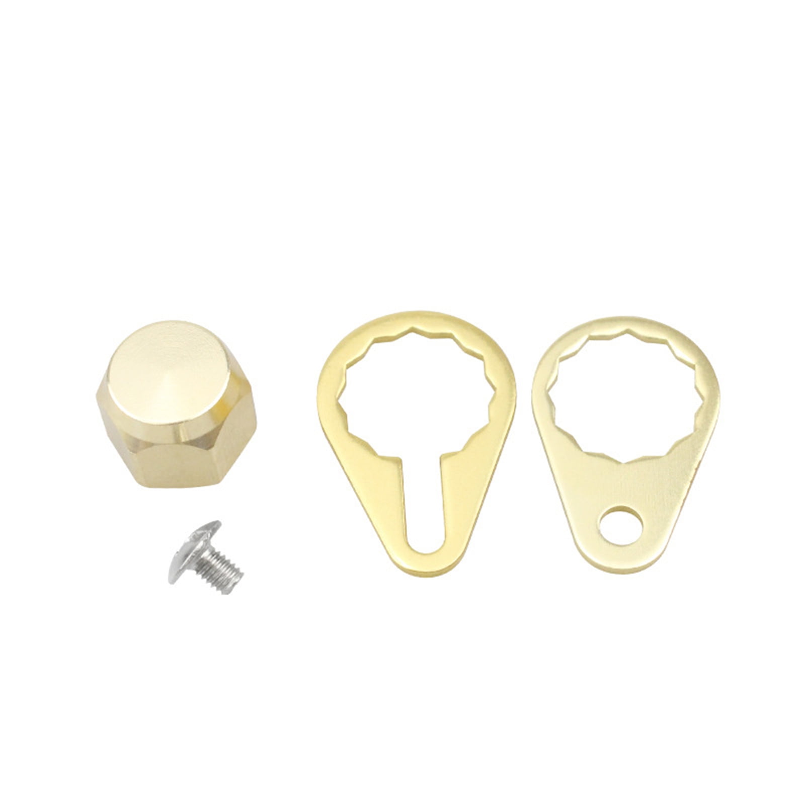 Metal Fishing Reels Handle Screw Caps Cranks Nut Locking Plate Left ...