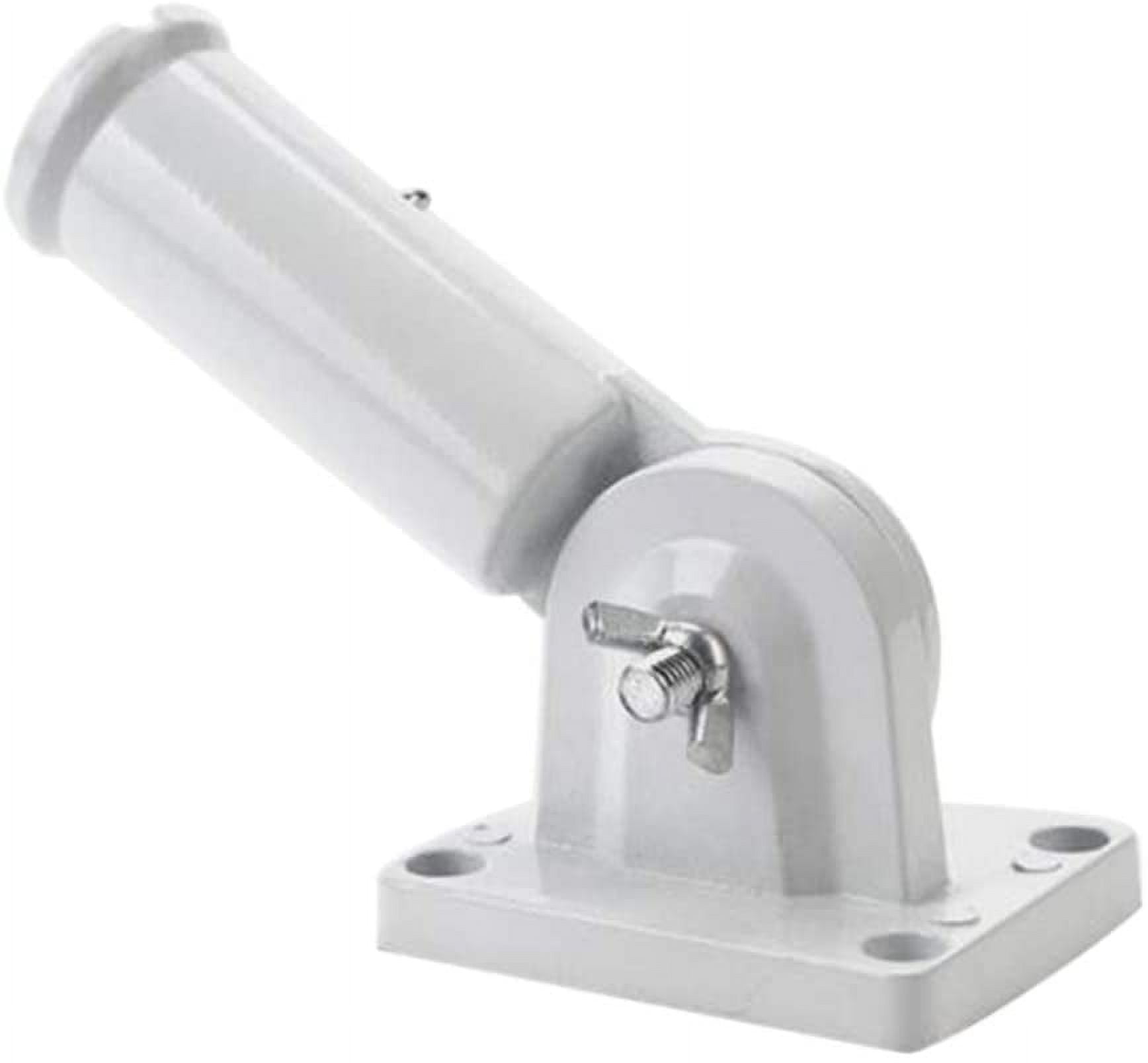 Metal Flag Pole Holder with Screws Adjustable Heavy Duty Wall Mount ...