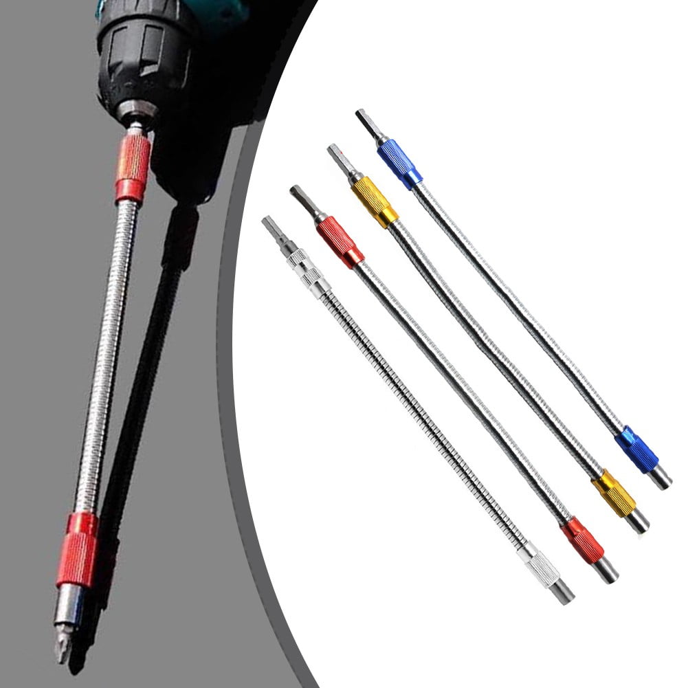 Metal Flexible Drill Bit,Drill Bit Extension,Extended Screwdriver Drill ...