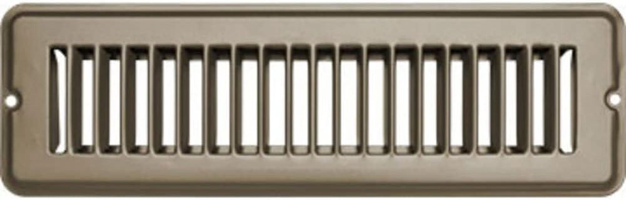H870 Metal Undampered Vent Register - 2" x 10", Tan - Walmart.com