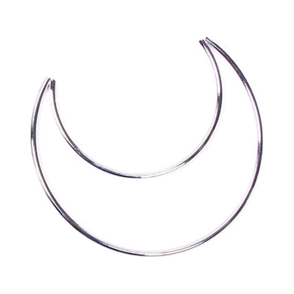 Metal Floral Hoops Moon Wreath Macrame Rings Dream Catcher Macrame Wall ...