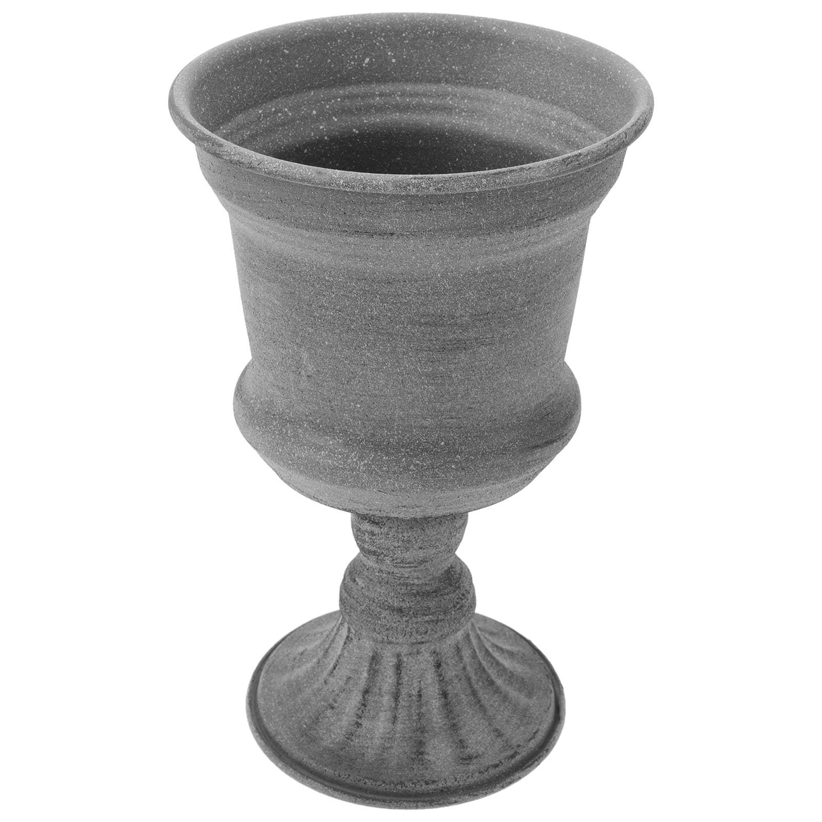 Metal Flower Pot Metal Tall Flowerpot Metal Urn Flower Pot Desktop ...