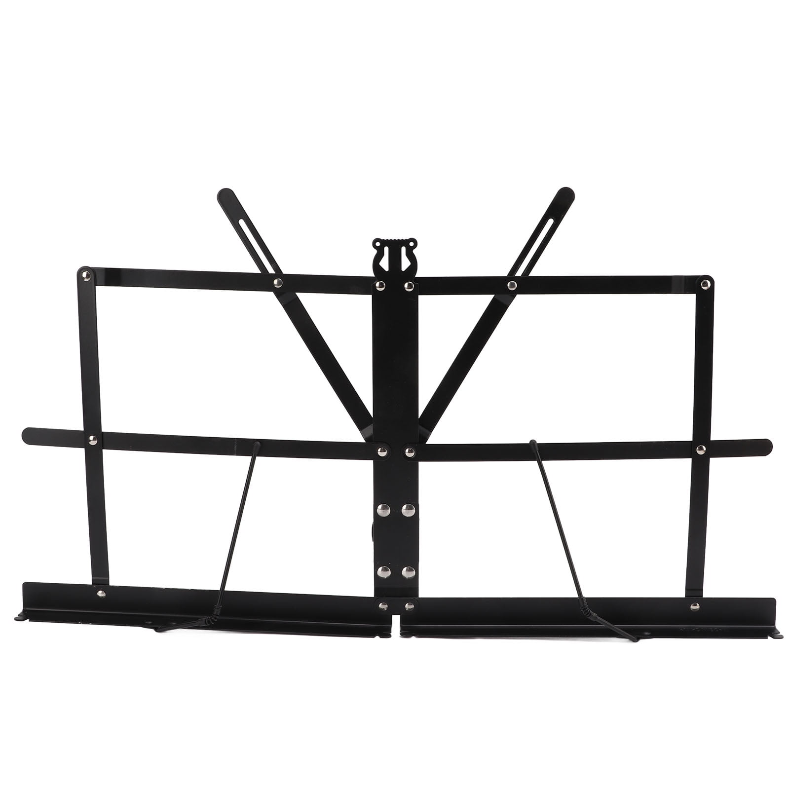 Metal Folding Desktop Table Top Lightweight Foldable Music Sheet Stand ...