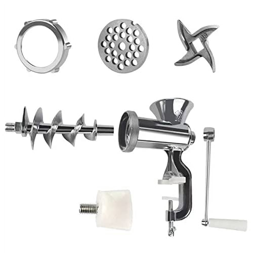 Metal Food Grinder Attachments for Stand Mixers , Manual Meat Grinder ...