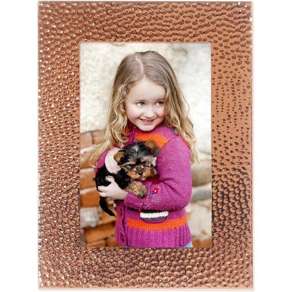 Metal Frame, Hammered, Copper - Walmart.com