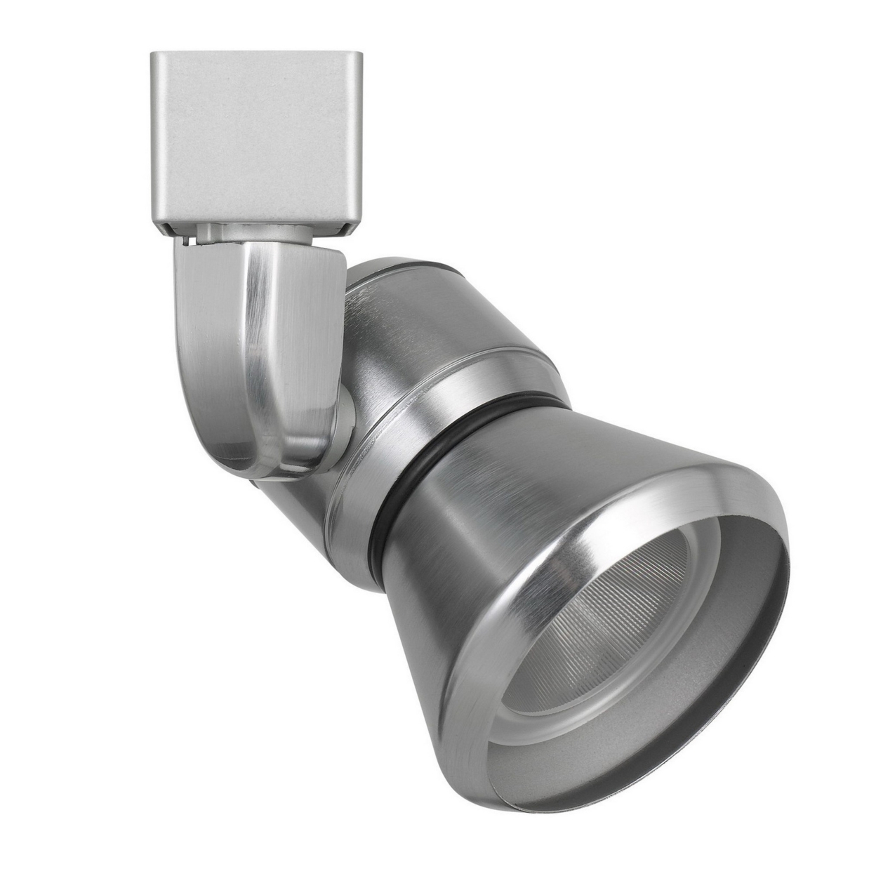 Metal Frame LED Track Fixture with Conical Shade, Silver- Saltoro ...