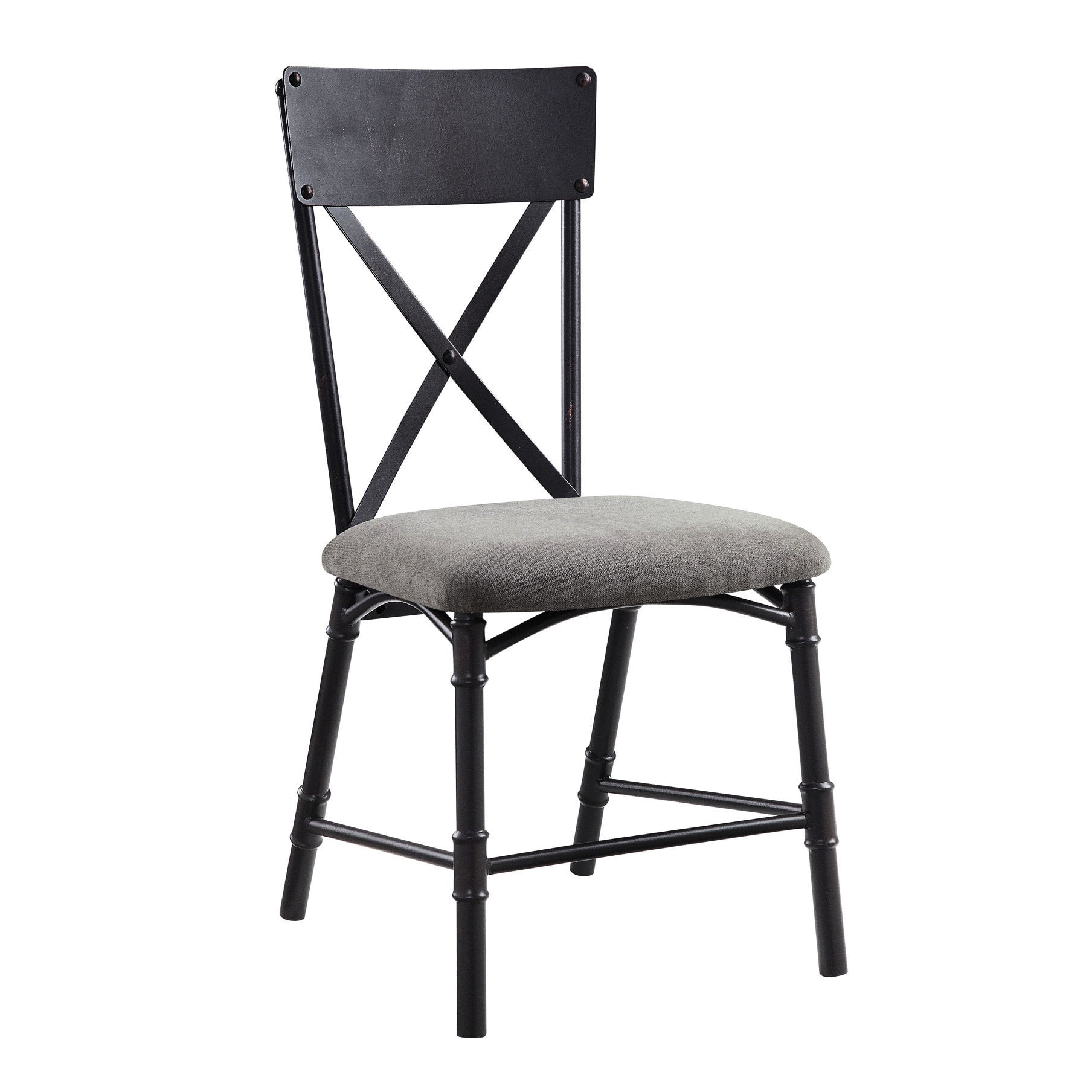 Metal Frame and Upholstered Chair+Stylish Finish"-"Dining Hall ...