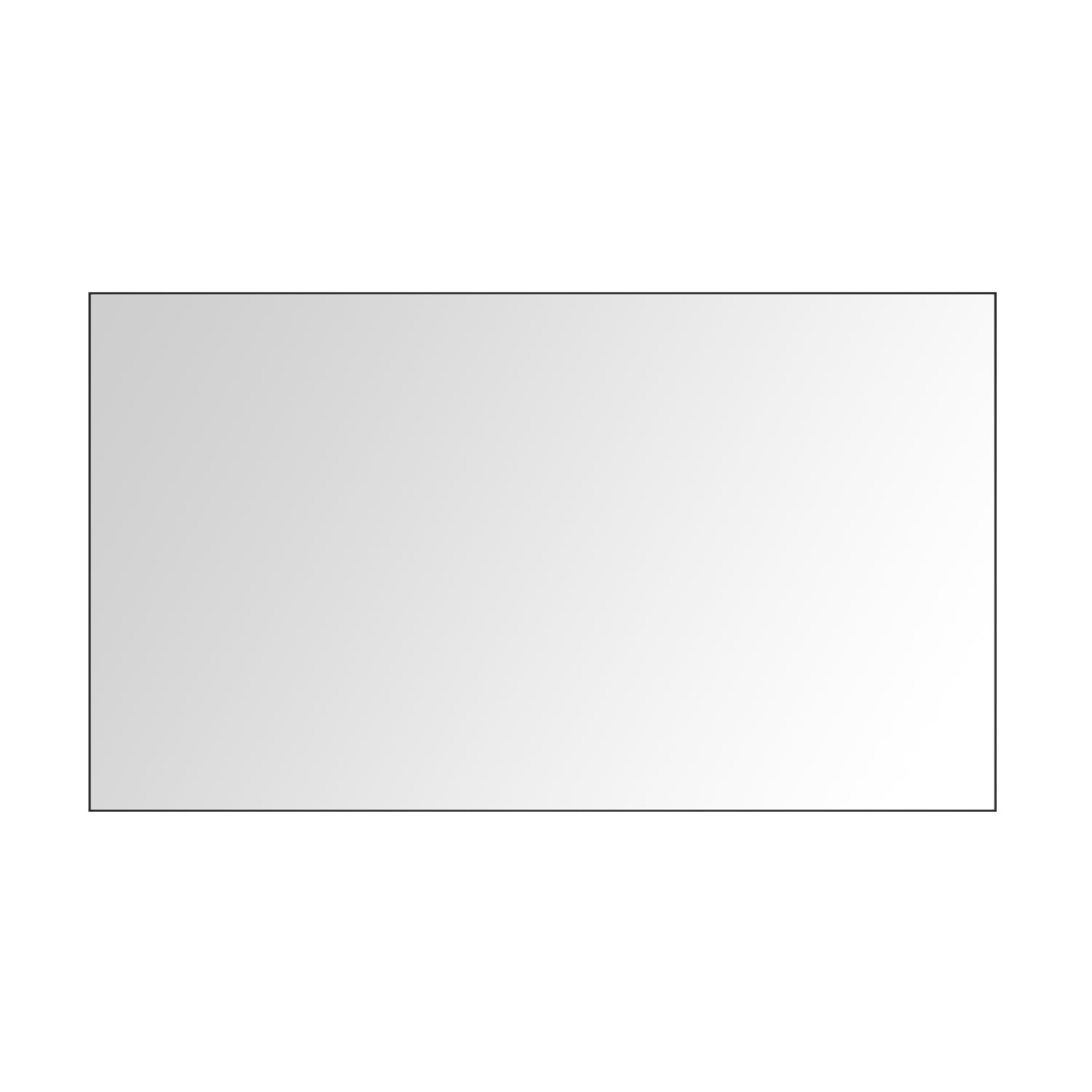 Metal Framed Bathroom Mirror 84x48 in. for Wall - Rectangle Vanity ...
