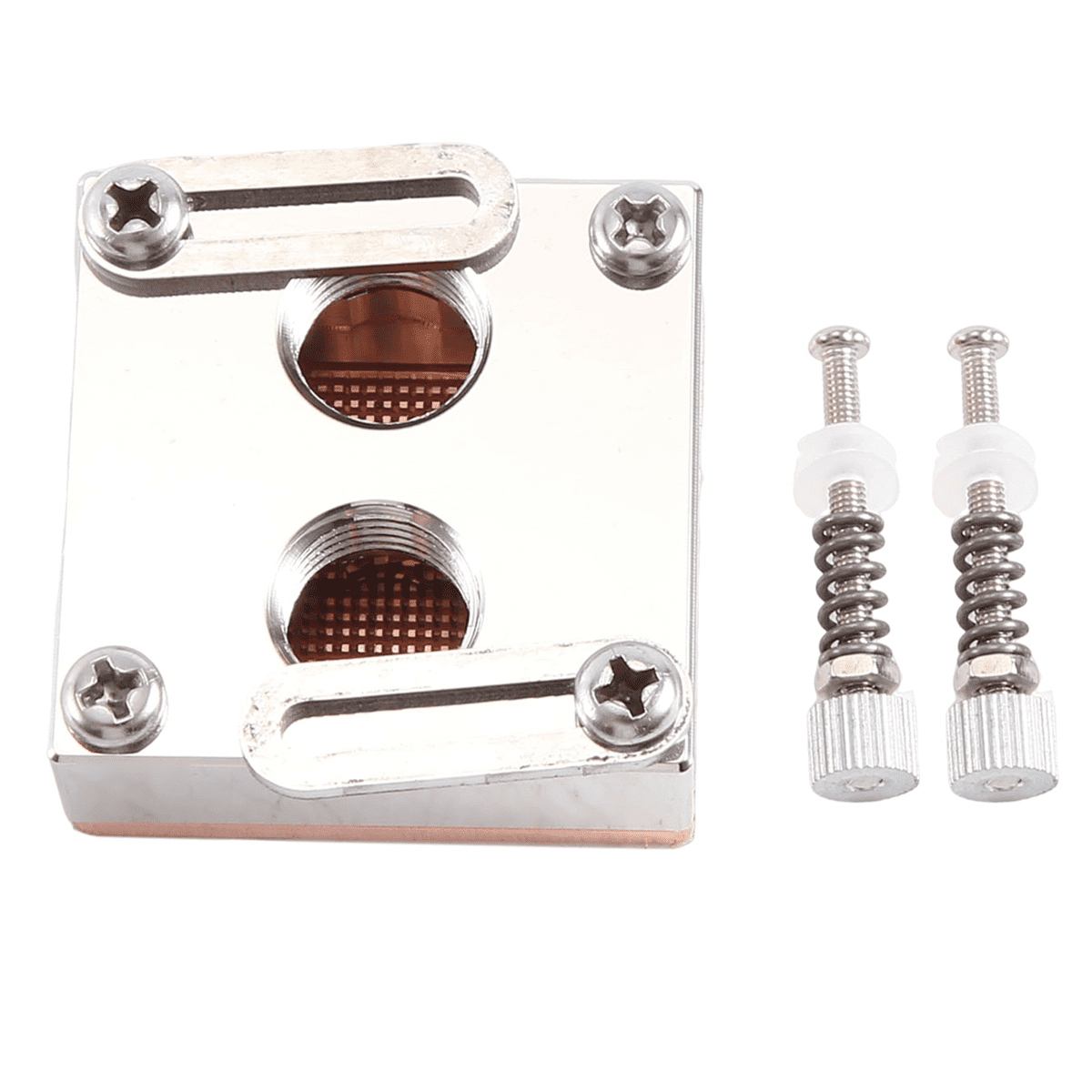 Metal Front Hole CPU Water Cooling Block Cooler South Bridge ...