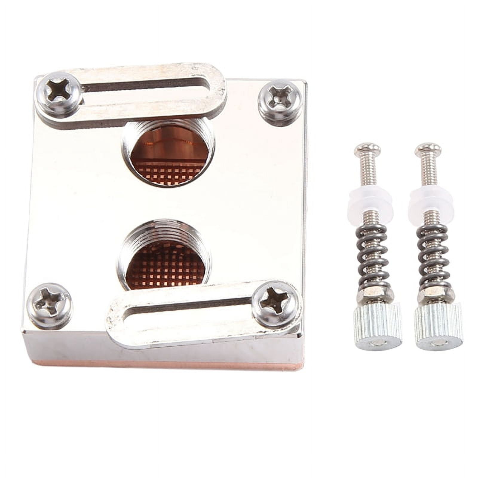 Metal Front Hole CPU Water Cooling Block Cooler South Bridge ...