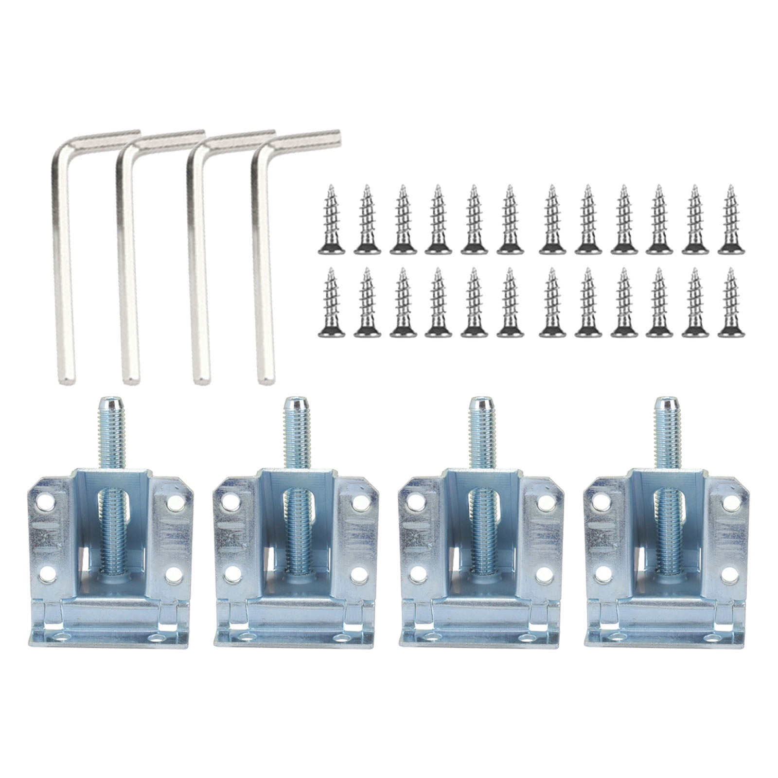 Metal Furniture Rise Adjustable Support Legs Chairs Levelers for ...