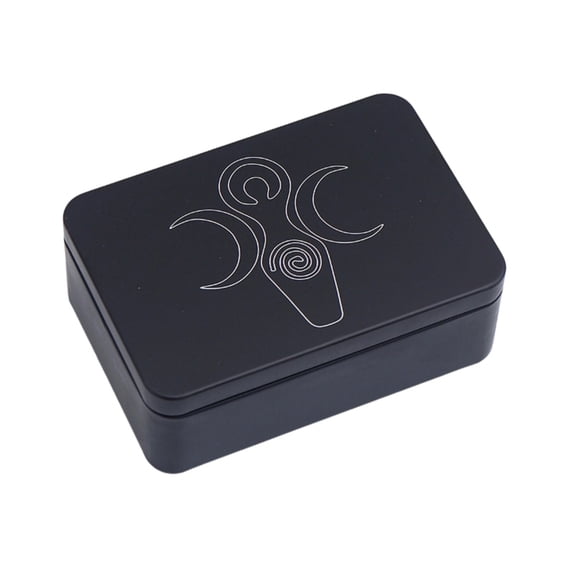 Metal Game Card Box Playings Tarots Container Storage Case Packing ...