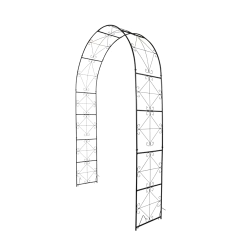 Metal Garden Arch Green Garden Arbor Outdoor Wedding Arches Arbor ...