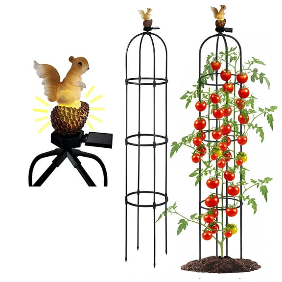 EDHITNR Self-Assembling Support Cage, Upgraded Non-Slip Flowering ...
