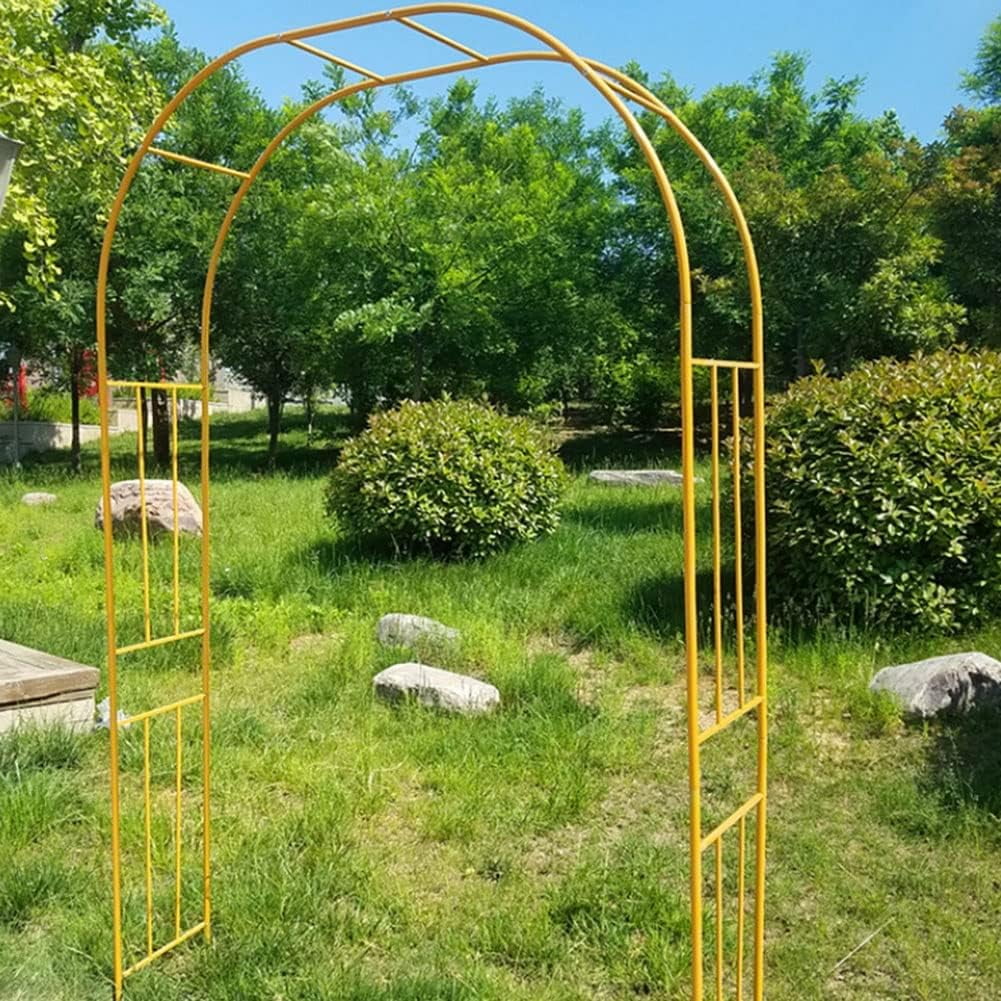Metal Garden for Climbing Plants, Large Trellis with Removable Base ...
