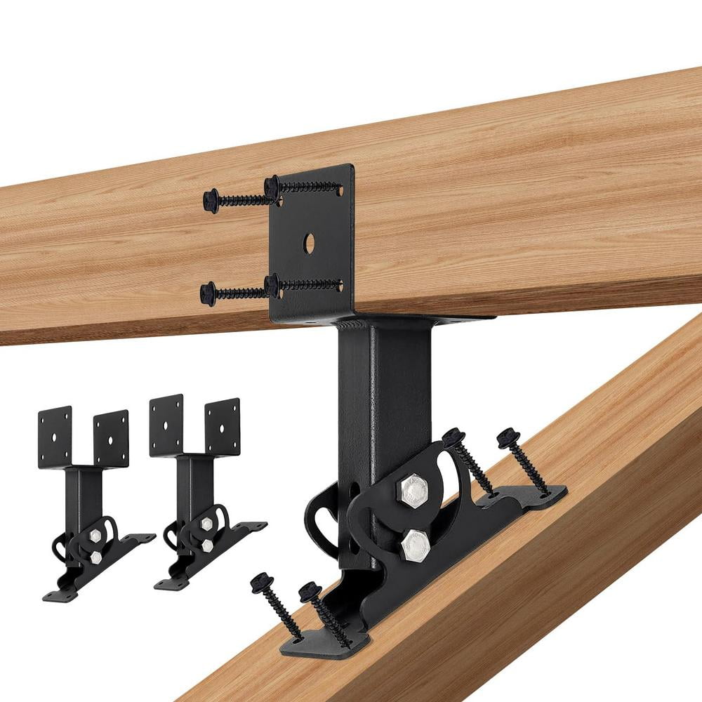 Metal Gazebo Roof Kits Adjustable Pergola Brackets Kit Outdoor Living ...