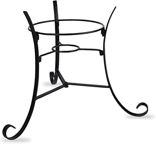 Metal Gazing Ball Stand For 10 Or 12 Inch Gazing Globe 12 Inch Tall