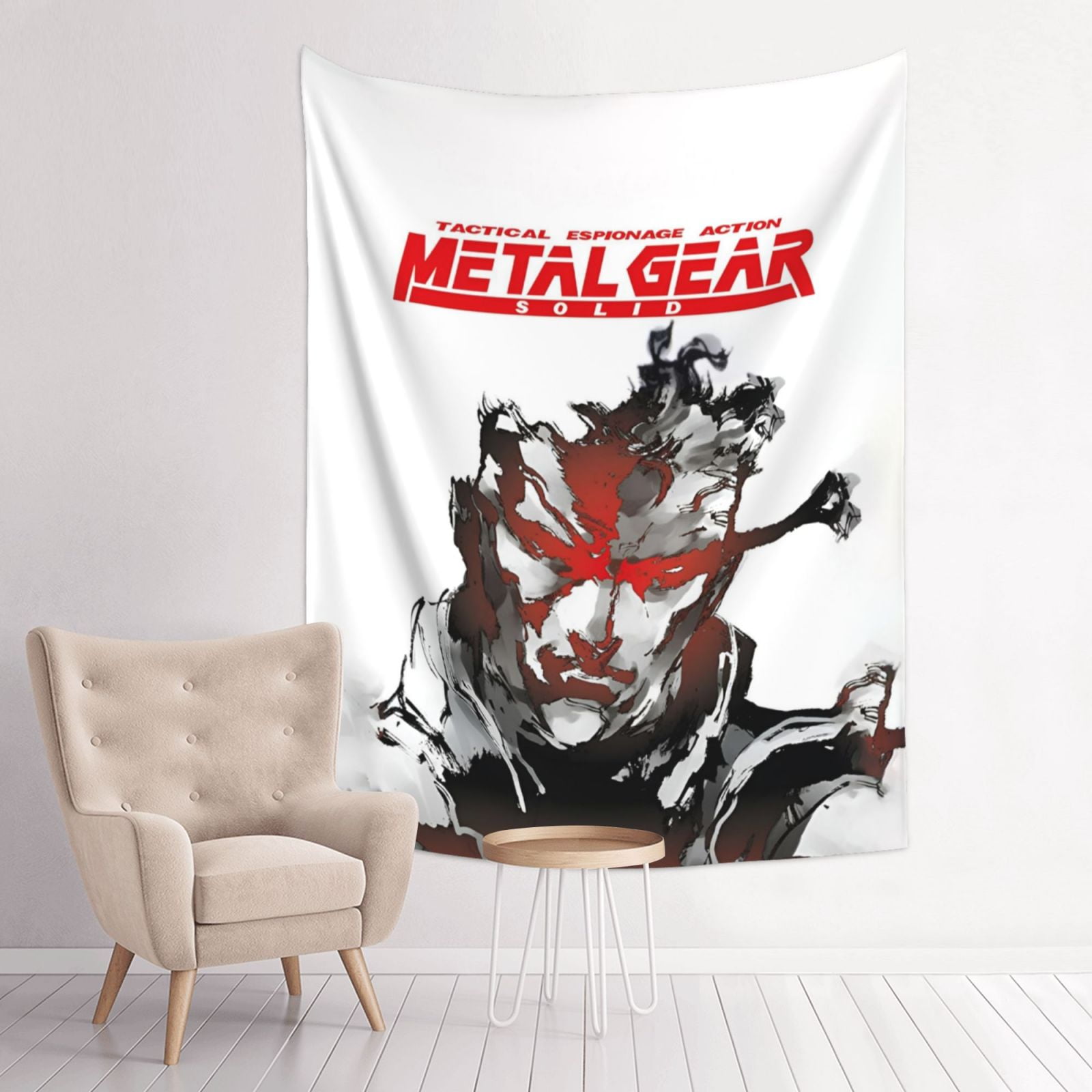 Metal Ge-ar So-lid Tapestry Kawaii Tapestry Room Decor Aesthetic Cute ...