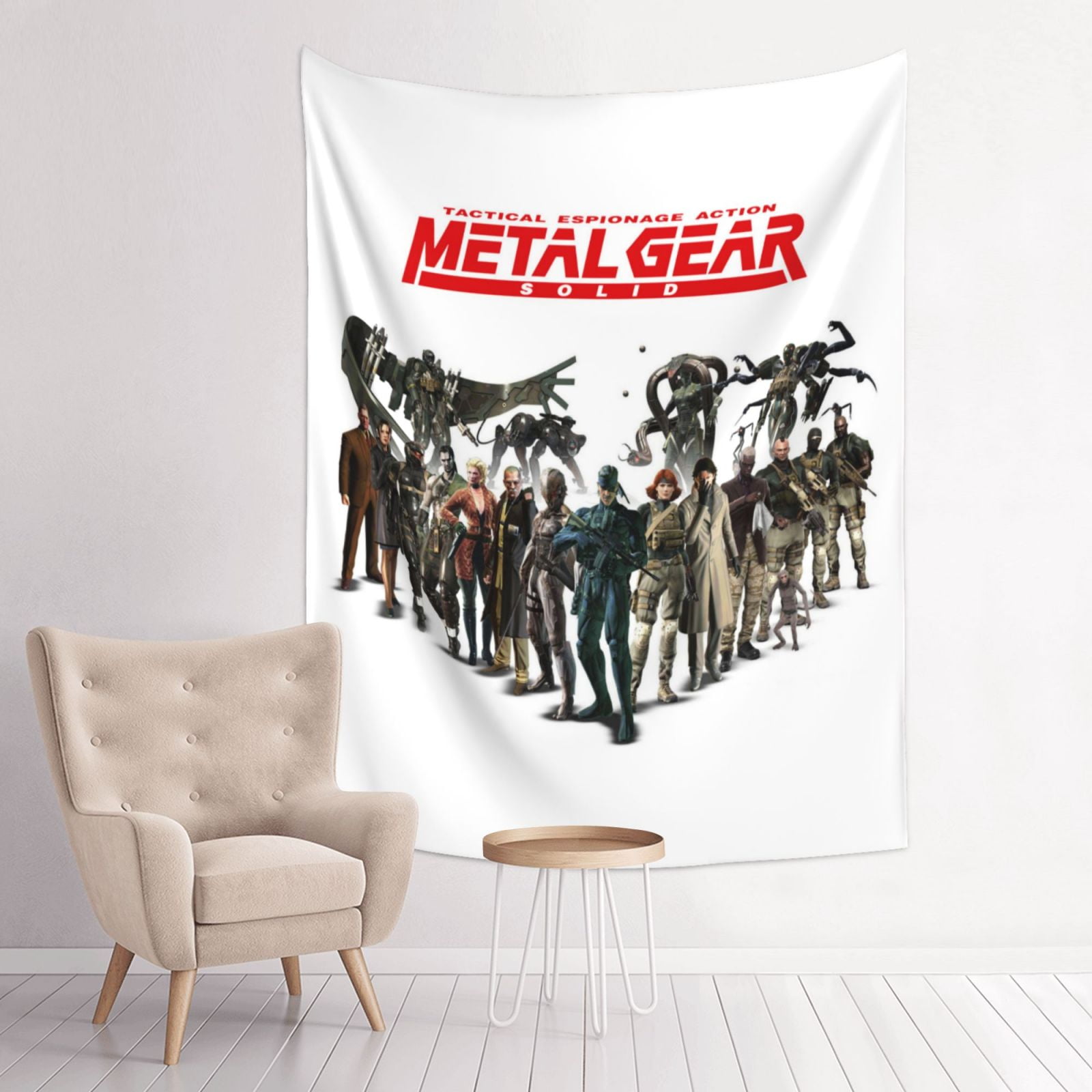 Metal Ge-ar So-lid Tapestry Kawaii Tapestry Room Decor Aesthetic Cute ...