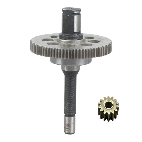 Metal Gear Pinions Assembly With Shaft For Lawn Mower 4-8 Inch Electric ...