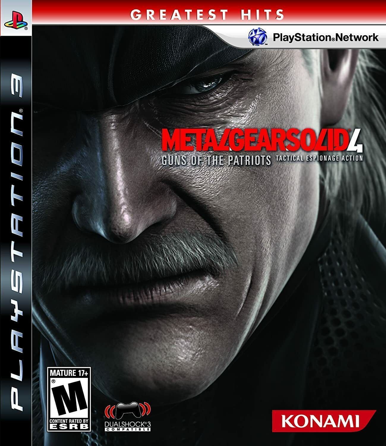 Metal Gear Solid 4: Guns of the Patriot - Sony Playstation 3 PS4 Solid ...