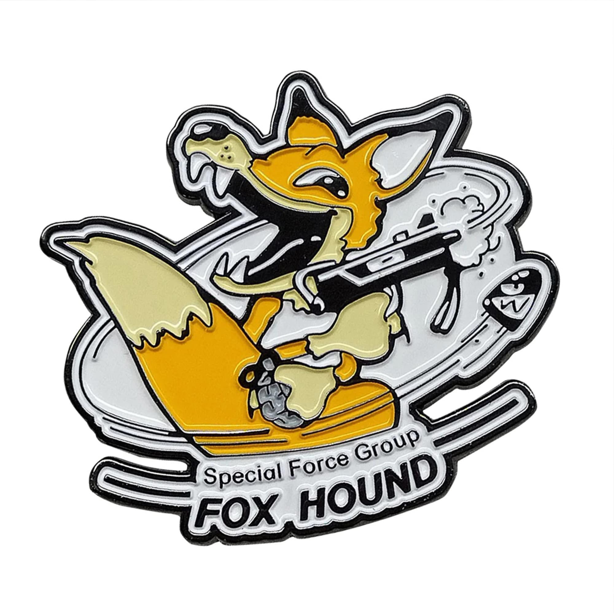 Metal Gear Solid Limited Edition Pin Badge | FOXHOUND - Walmart.com