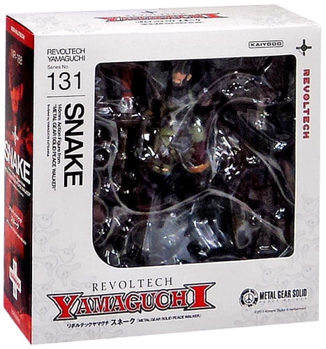 Metal Gear Solid Revoltech Snake Action Figure [Naked] - Walmart.com