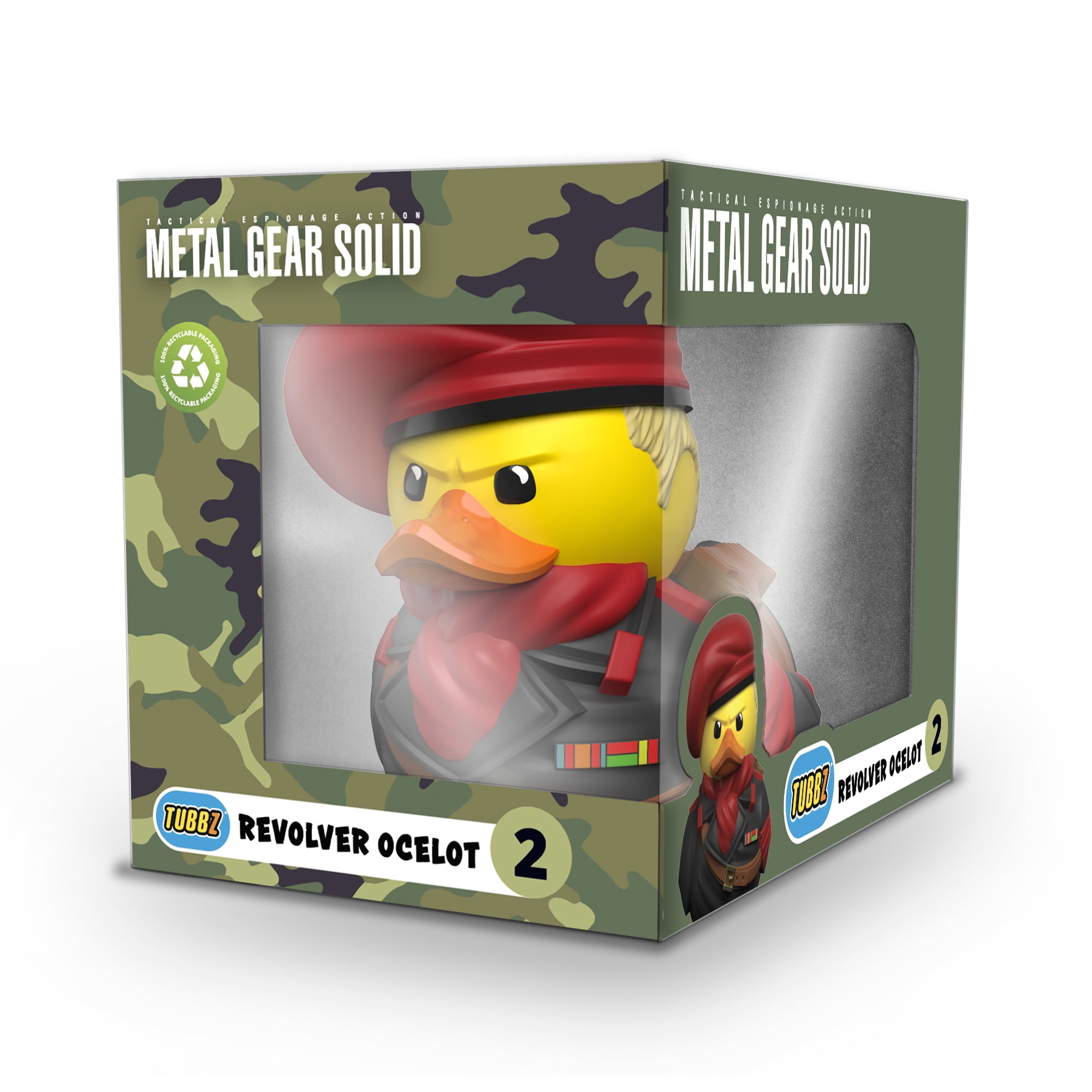Metal Gear Solid Revolver Ocelot TUBBZ (Boxed Edition) - Walmart.com