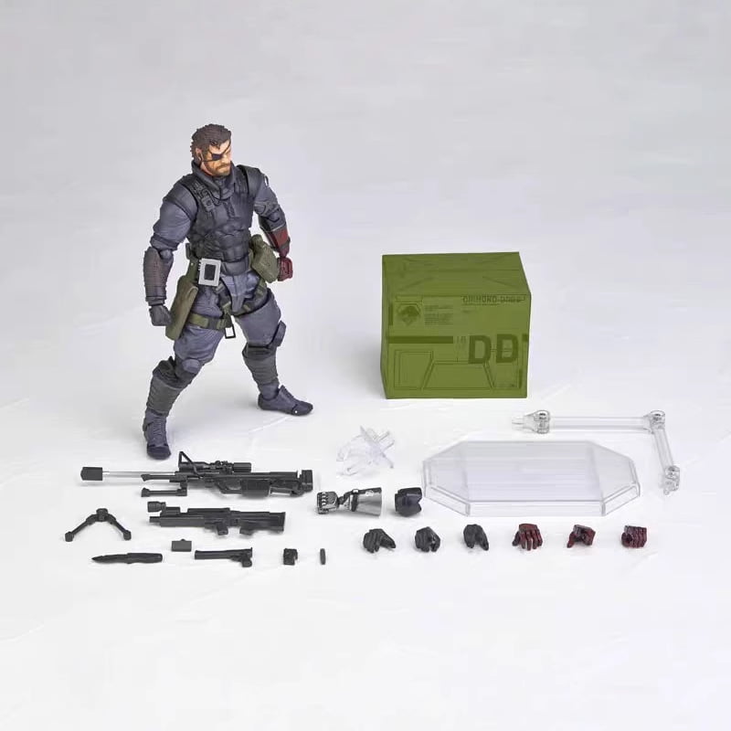Metal Gear Solid Solid Snake 1/8 Masterpiece Action Figure All Tactical ...