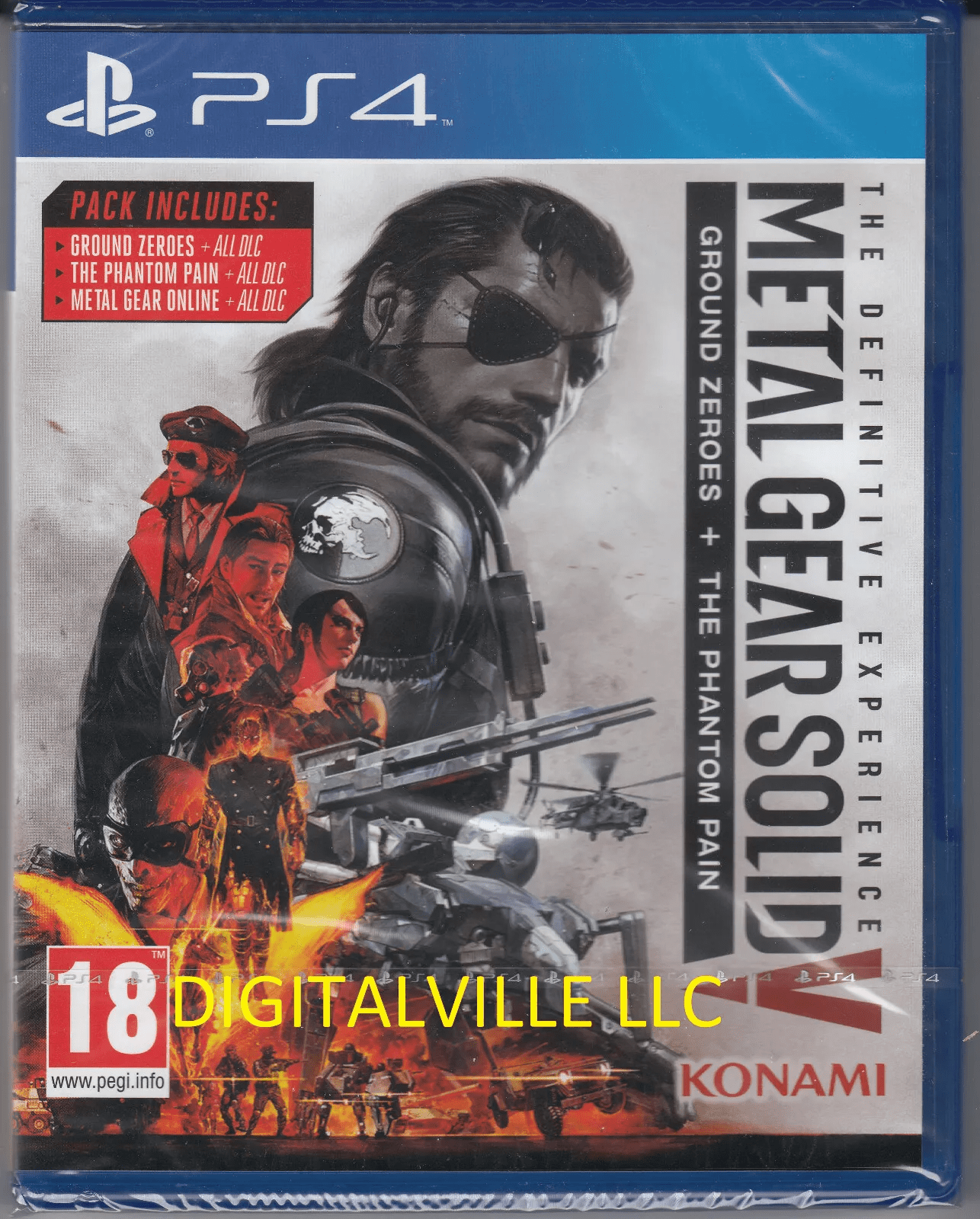 Metal Gear Solid V Definitive Experience PS4 MGS V Brand New Factory Sealed - Walmart.com