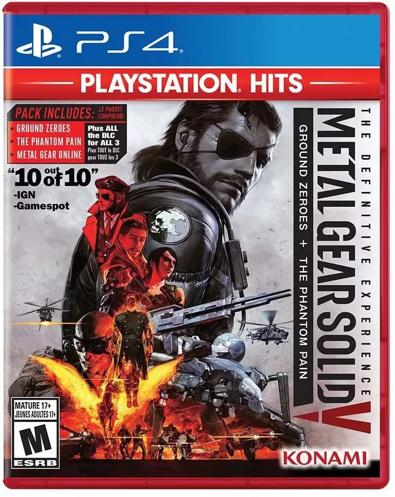Metal Gear Solid V Definitive Experience PS4 MGS V Brand New Factory Sealed - Walmart.com