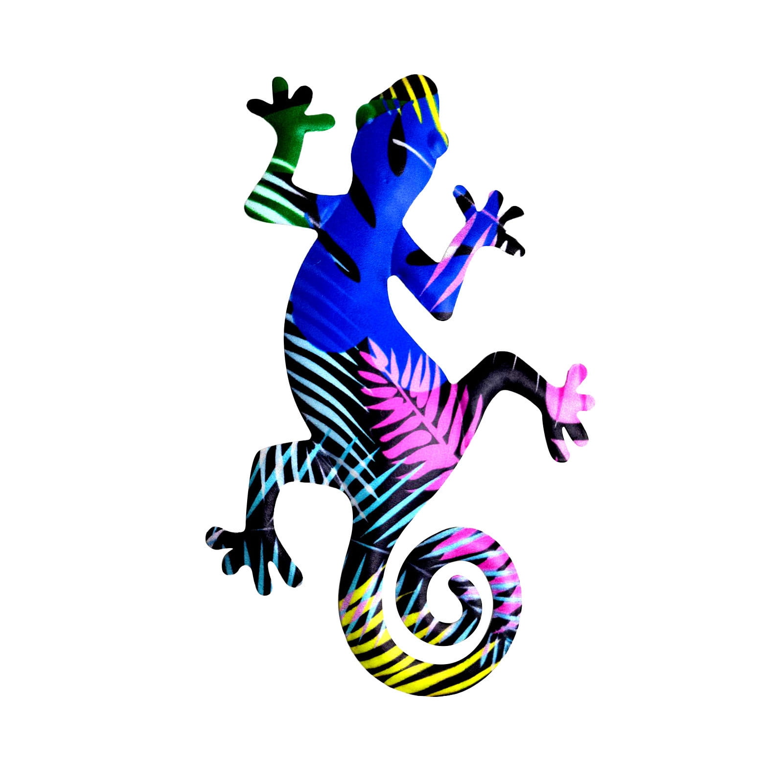 Metal Gecko Outdoor Wall Decor, Lizard Art Garden Sculptures & Statues ...