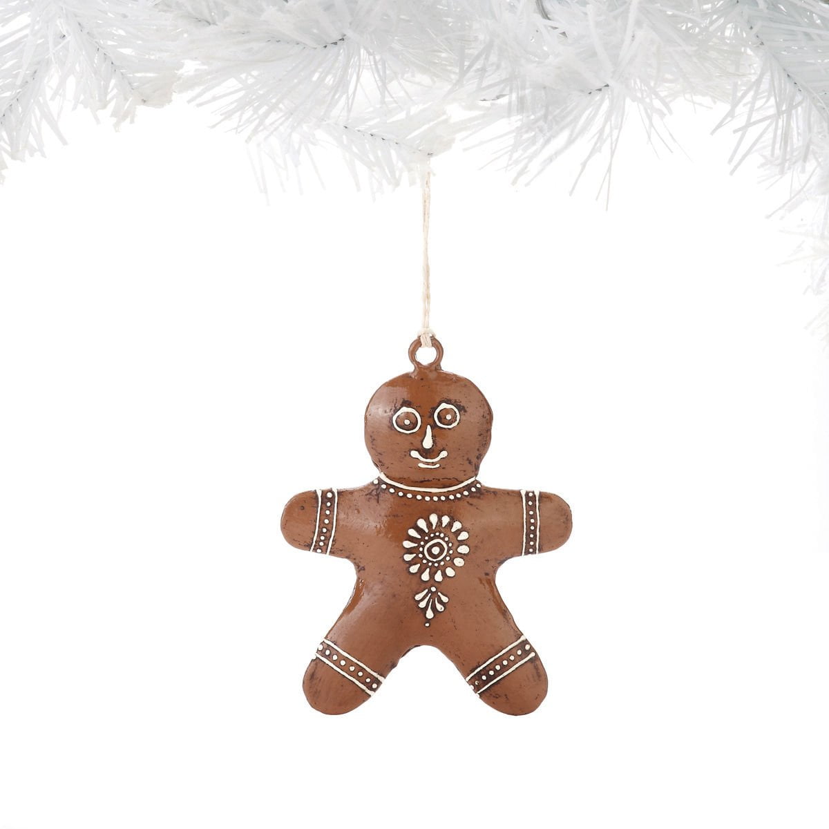 Demdaco Metal Gingerbread Man Ornament - Walmart.com