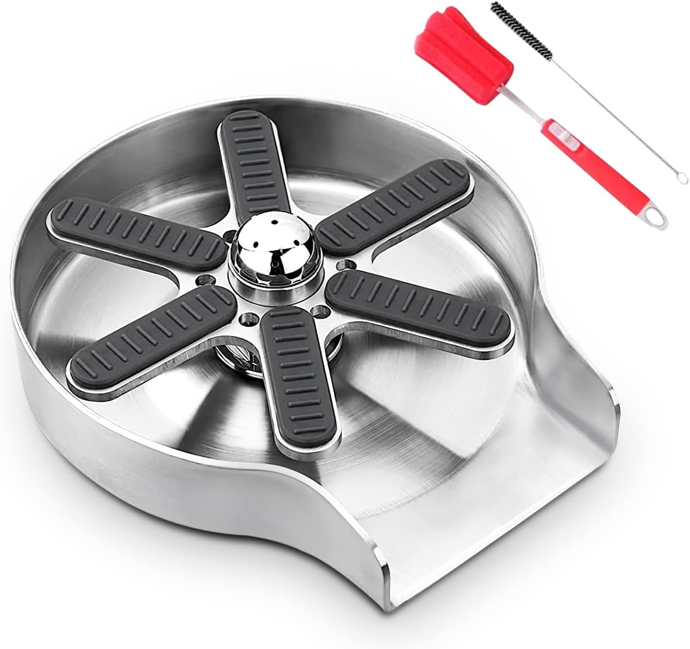Metal Glass Washer For Kitchen Sink,360 Rotate sprayer, Glass Cleaner ...