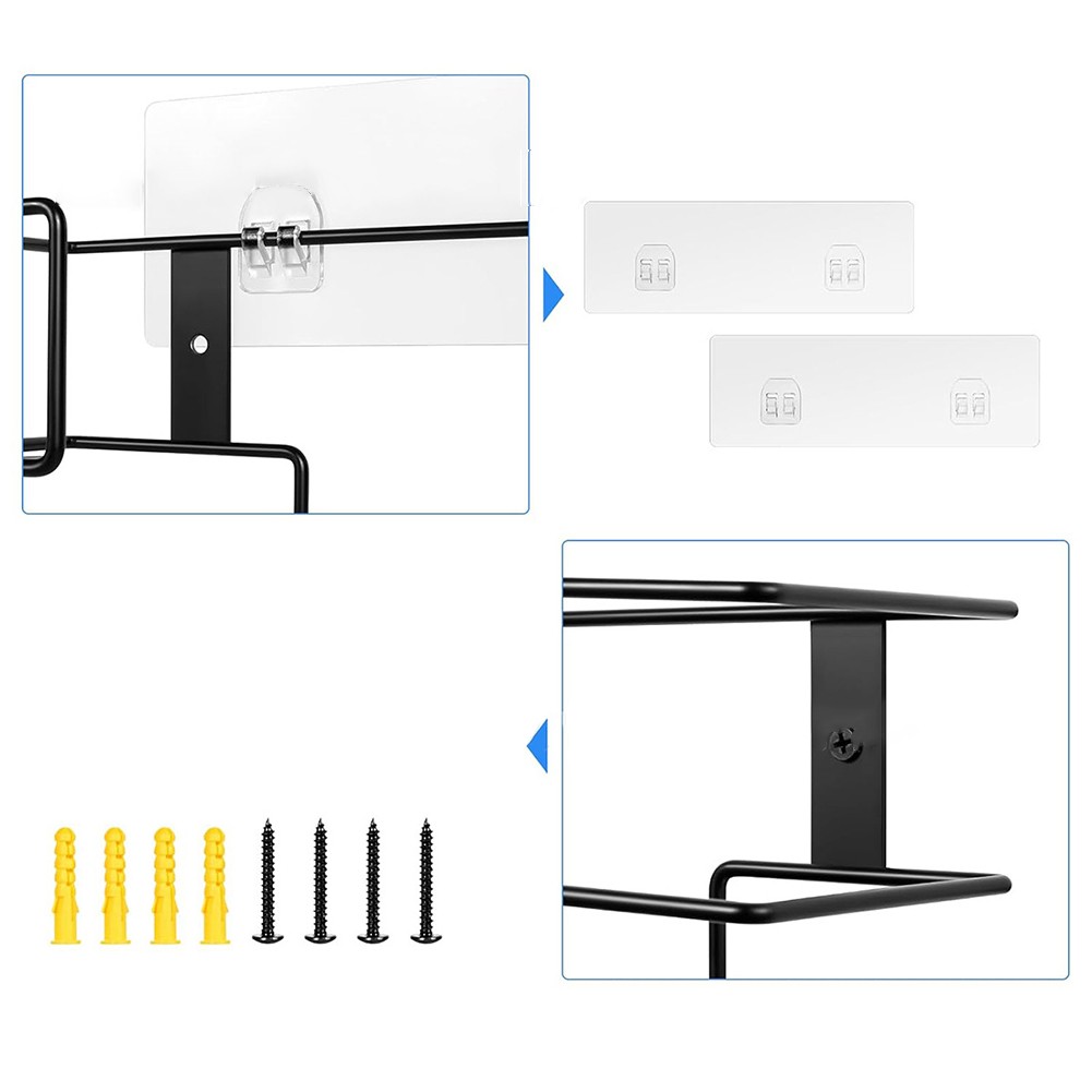 Metal Glove Box Holder Wall Mounted Glove Dispenser Place Facial Tissue ...